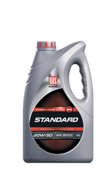 LUKOIL STANDARD 20W-50 - описание и характеристики - ЛУКОЙЛ